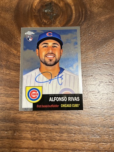 2022 Topps Chrome Platinum Anniversary Alfonso Rivas RC Rookie On-Card ...