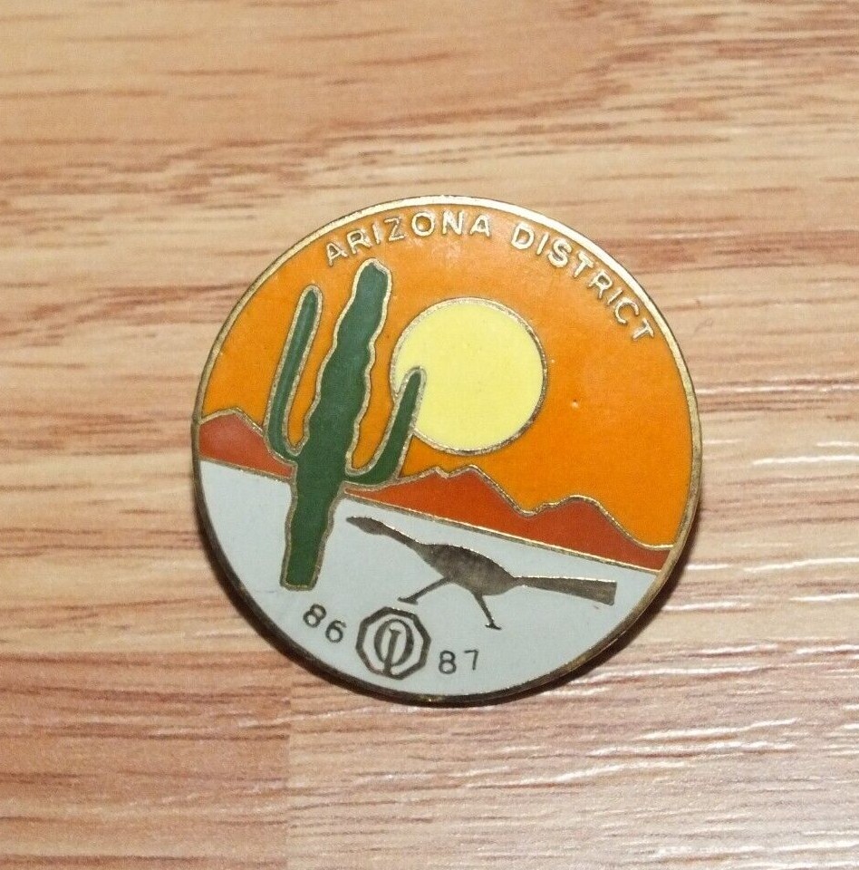 Vintage 1987 Arizona District Collectible Optimist International Club ...