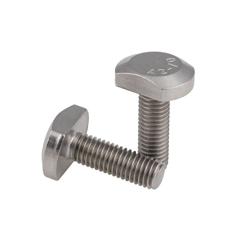 T-Bolt 304 Stainless Steel T Bolts T-Slot T Head Bolt Hammer Screw M8 ...