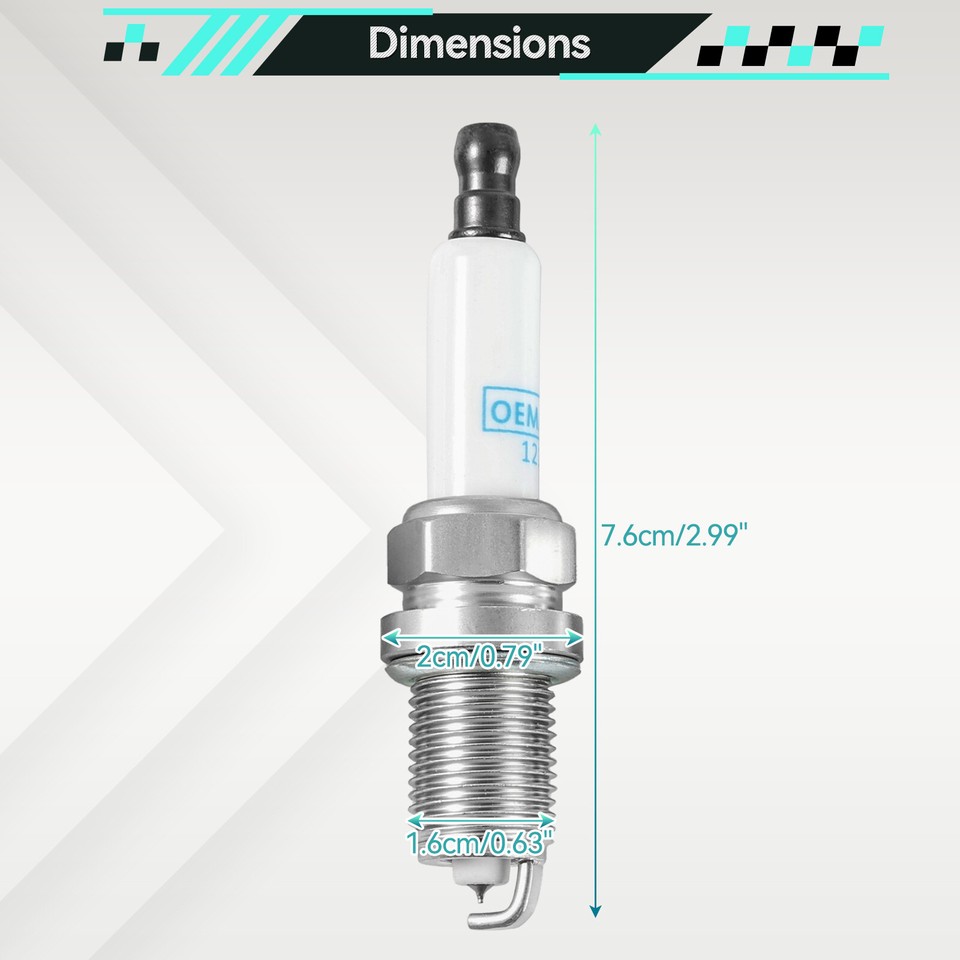 4x Iridium Ignition Spark Plugs For Vauxhall Mokka Insignia 1.4L 11-21 ...