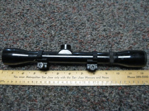 Used Bushnell Banner 4x32 Rifle Scope - black w/ mounts | eBay