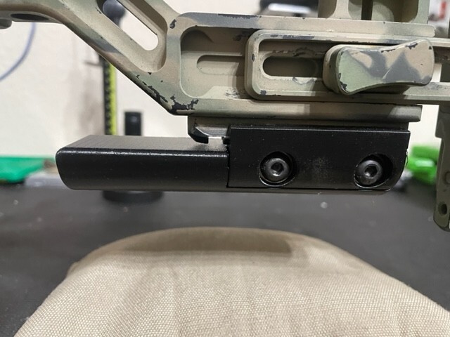 Ruger Precision Rifle Bag Rider Ultra Low .75"Tall for Ruger Precision ...