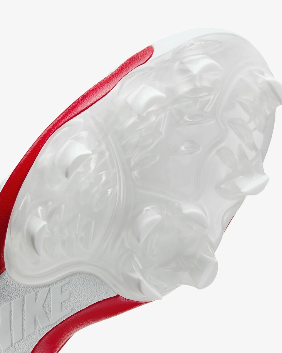 Nike Alpha Huarache NXT MCS White Red Baseball Cleats DJ6519 Nike Alpha Huarache NXT MCS White Red Baseball Cleats DJ6519