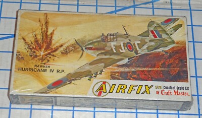 Airfix Craft Master Hawker Hurricane WWII British Fighter 1:72 Scale ...