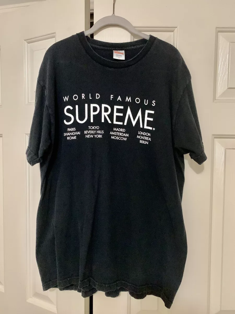 World famous supreme sales t shirt World famous supreme sales t shirt
