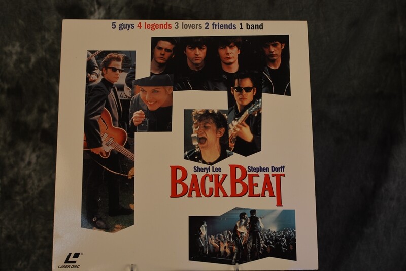 Laserdisc BACKBEAT Back Beat Sheryl Lee Stephen Dorff W/ FREE SHIPPING ...