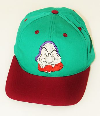 Disney Snow White Grumpy Baseball Cap Sports Hat One Size Youth | eBay