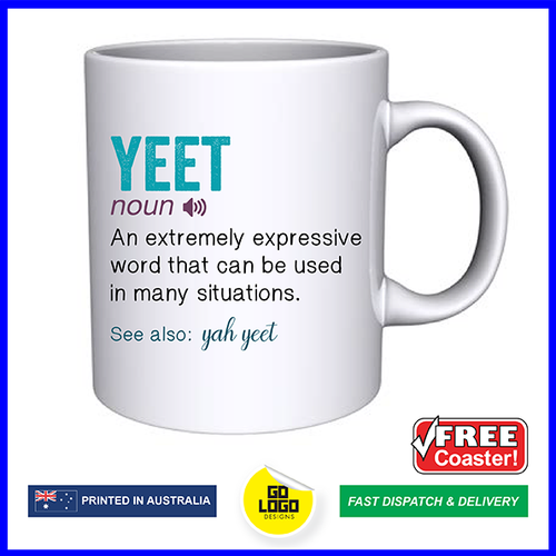 Yeet Meme Funny Coffee Mug Cup Gift Idea Present for Internet Culture ...