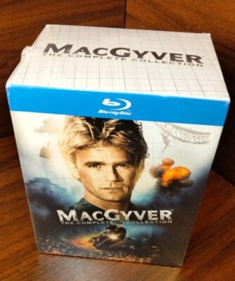 MACGYVER Complete Series + 2 TV Movies (Blu-ray) NEW (Sealed)-Free Box ...