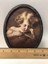 Old Vintage Antique 1897 Oval Framed Cupid Awake Asleep M.B. Parkinson ...