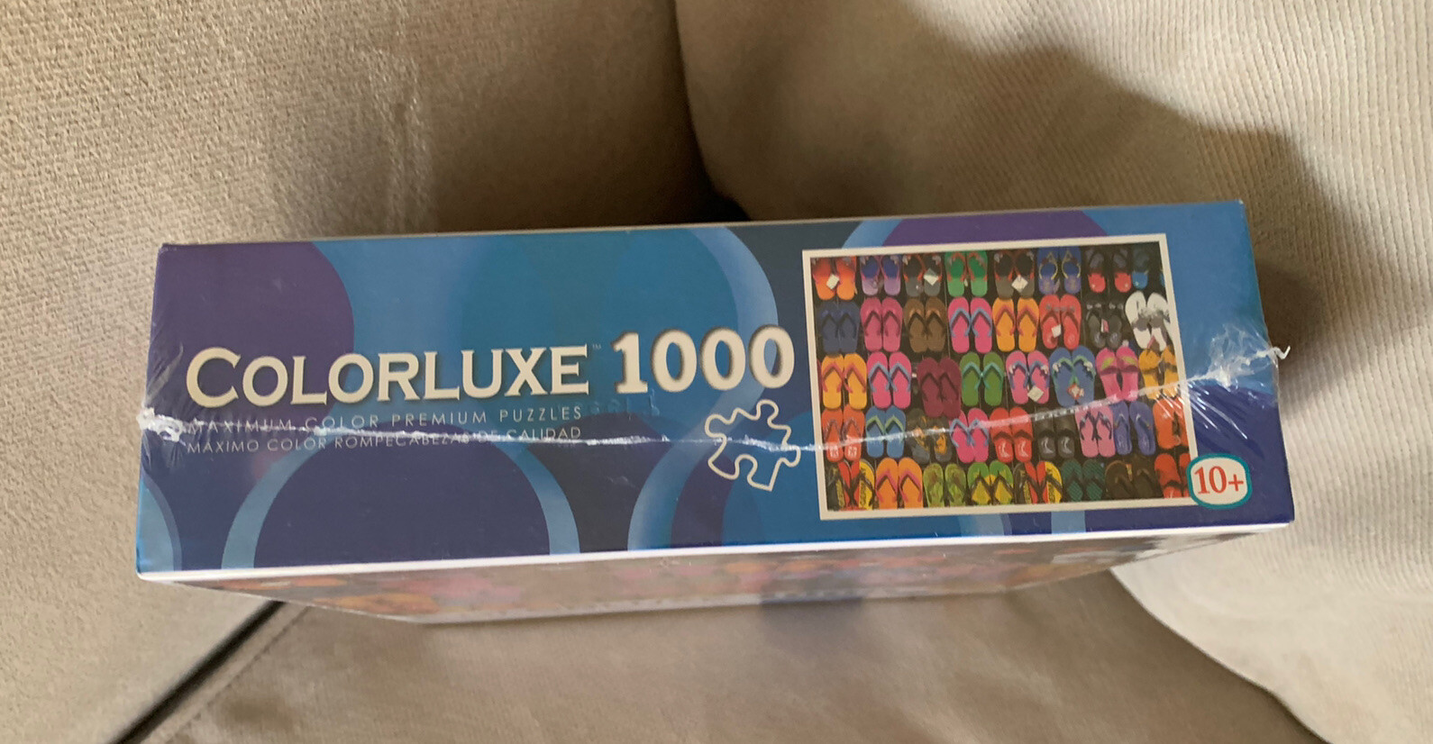 Colorluxe Puzzle 1000 Pieces Flip Flops Creative Play Award 19 X 27 in ...