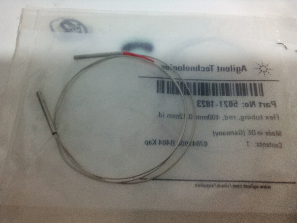 HPLC PART AGILENT #5021-1823,FLEX TUBING RED ,400mm,0.12mm id | eBay