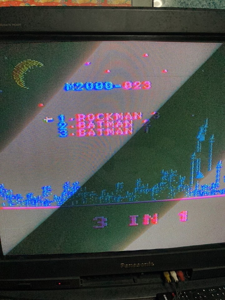 Famicom Game NES 2000 3in1 Rockman 3, Batman SunSoft, Batman Returns ...