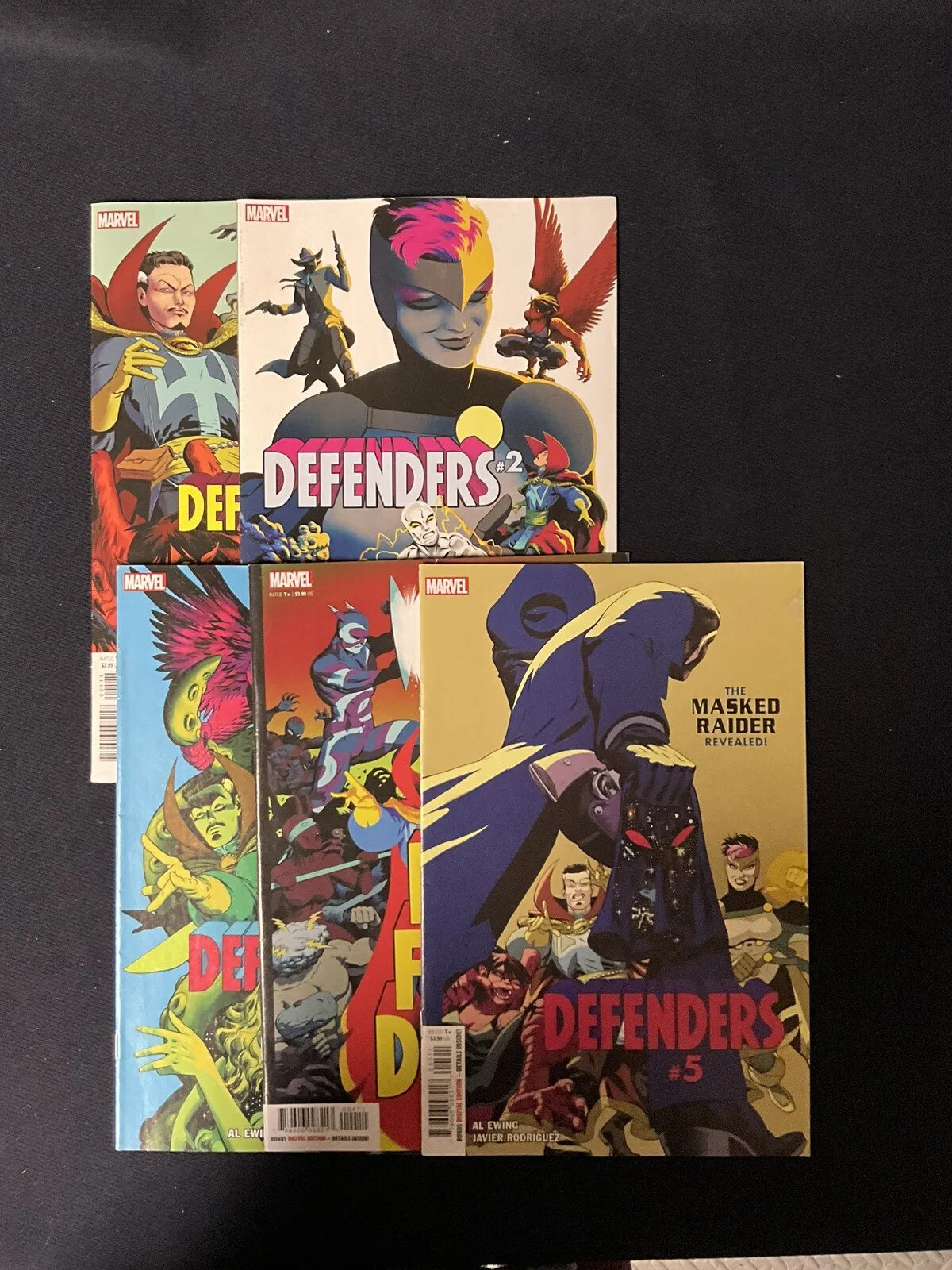 Defenders #1-5 Al Ewing, Javier Rodriguez - Complete 2021 Miniseries | eBay