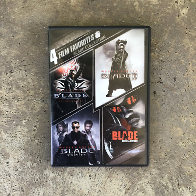 4 Film Favorites: Blade Collection (DVD, 2009, 2-Disc) - 794043132223| eBay