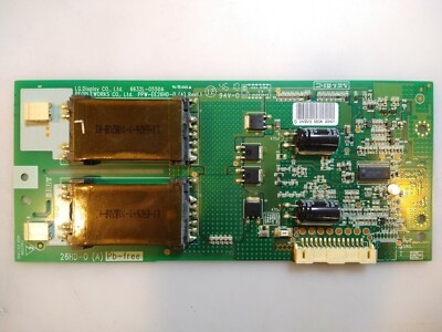 26" LG LCD TV 26LD350 26LH200C Backlight Inverter 6632L-0550A TESTED CF ...