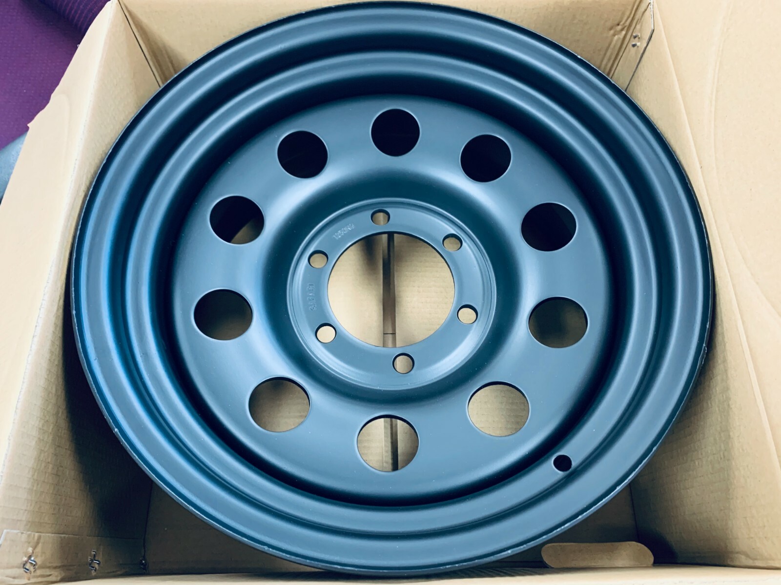 16X8" 0P MATT BLACK SUNRAYSIA STEEL WHEELS,suit Colorado,Triton,Hilux ...