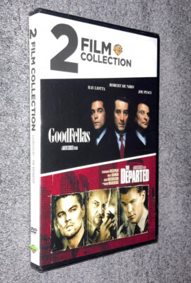 Goodfellas / The Departed DVD Ray Liotta Robert De Niro Joe Pesci Jack ...
