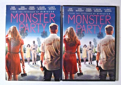MONSTER PARTY (DVD) w/ SLIPCOVER - Julian McMahon - NEW SEALED - SHIPS ...
