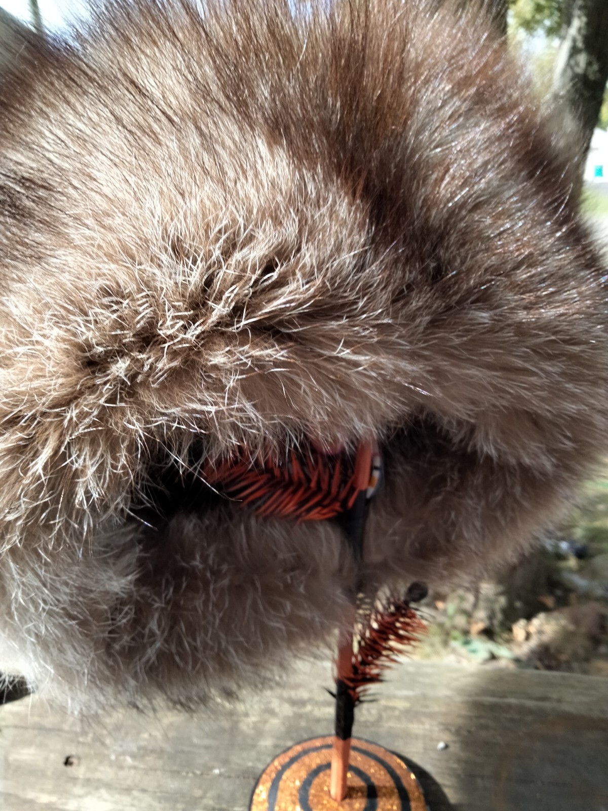 VINTAGE PYCCKNN MEX RUSSIAN BROWN GRAY MENS WOMENS FU… - Gem