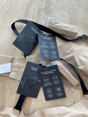 Knix Padded Evolution Wireless Reversible Bra Lot Of 2 Beige/Black ...