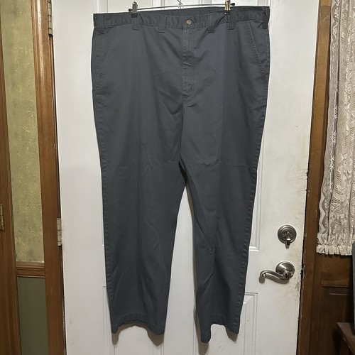 Carhartt Pants Mens 48x32 Dark Gray Blended Twill Workwear Durable ...