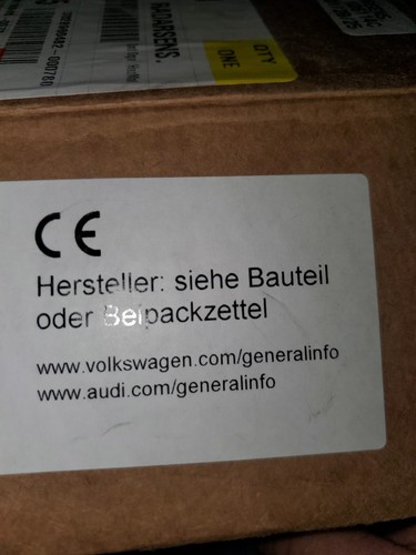 Audi A3 S3 RS VW Golf Caddy T7 Transporter Teramont Atlas Radar sensor ...