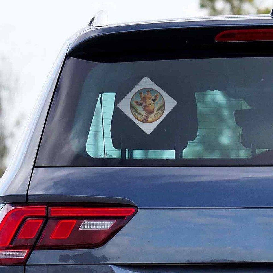 'Smiling Giraffe' Suction Cup Car Window Sign (CG00028424) | eBay UK