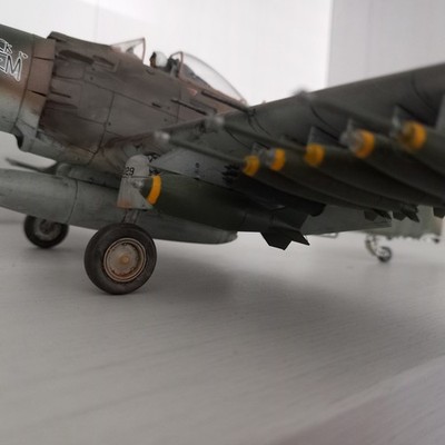 1/48 Built Tamiya A-1J Skyraider Spad Sandy USAF SOG CAS CSAR Vietnam ...