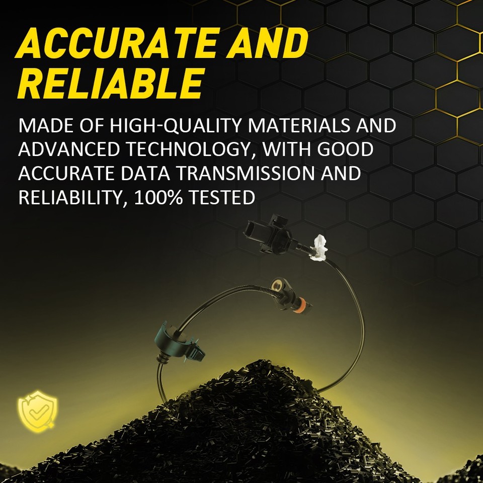 ABS Wheel Speed Sensor Rear Left & Right For HONDA CIVIC 2012-15 57470 ...