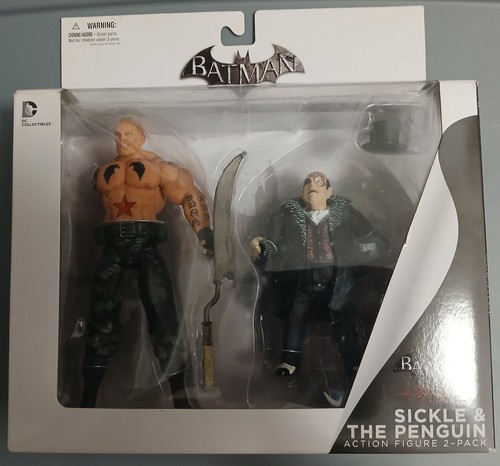 DC Collectibles Batman Arkham City Sickle & Penguin 2-Pack Figures | eBay