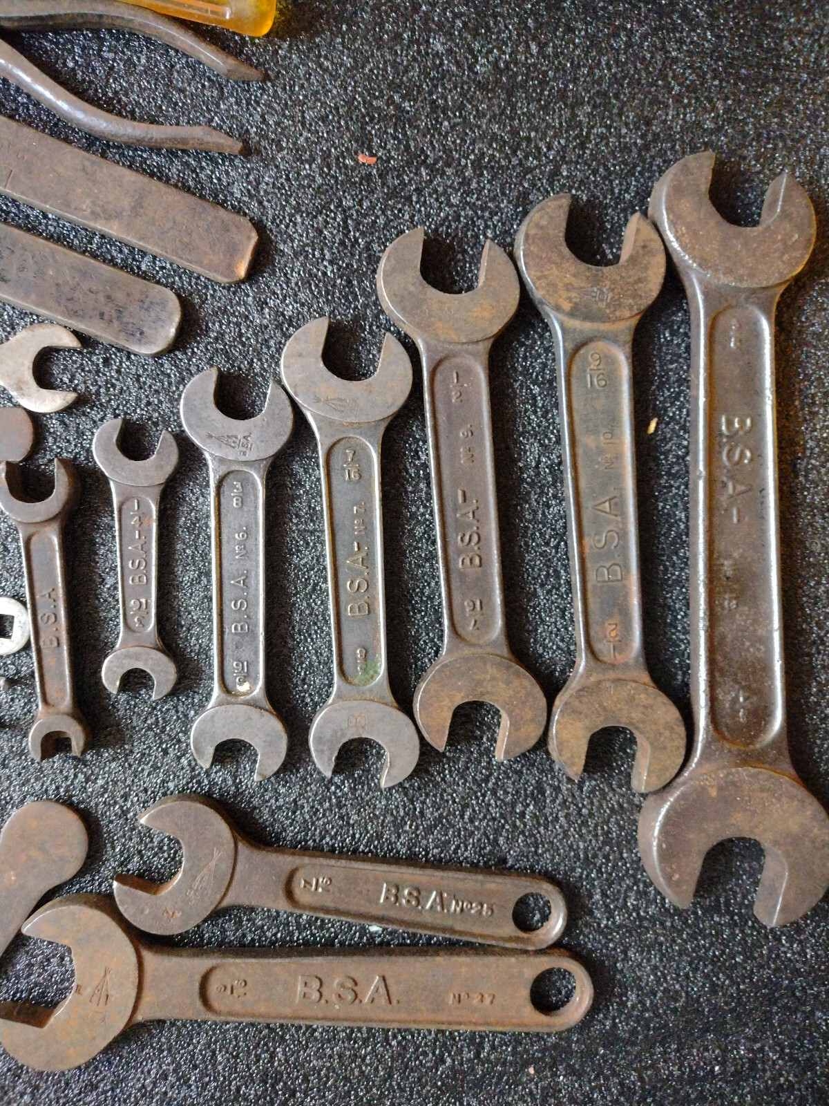 BSA Motorcycle & BENTLEY Spanner Wrenches ToolKit Vintage & rare ...