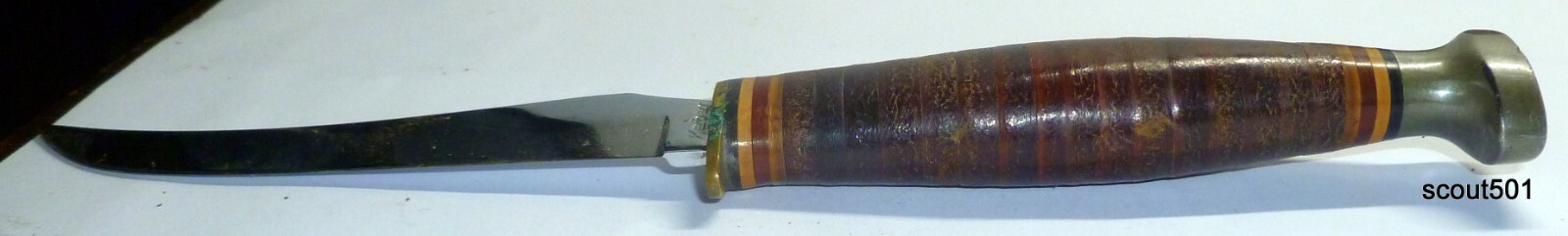 Vintage 1950s Kabar Mohawk Bowie Knife Dagger With Sheath | eBay