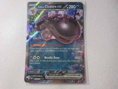 Paldean Clodsire EX Paldean Fates Pokemon Card NM | eBay
