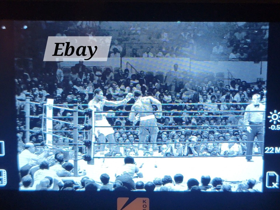 Roberto Duran Vs Carlos Palomino/Holmes Vs Weaver Original B&W ...