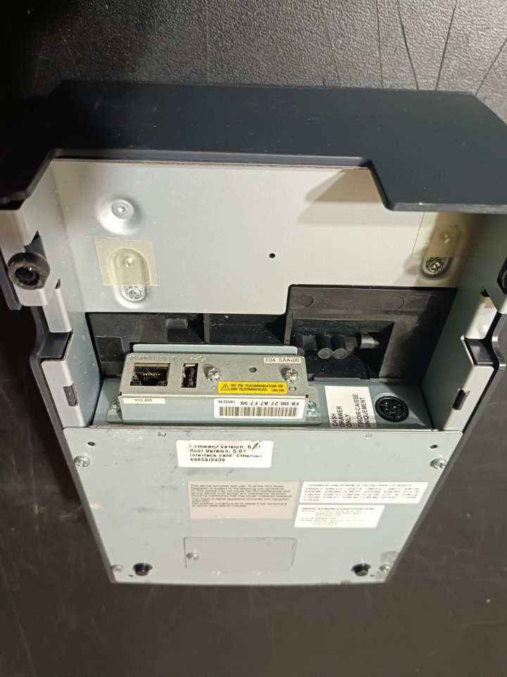 MICROS EPSON TM-U220B M188B Dot Matrix POS Receipt Printer Ethernet W ...