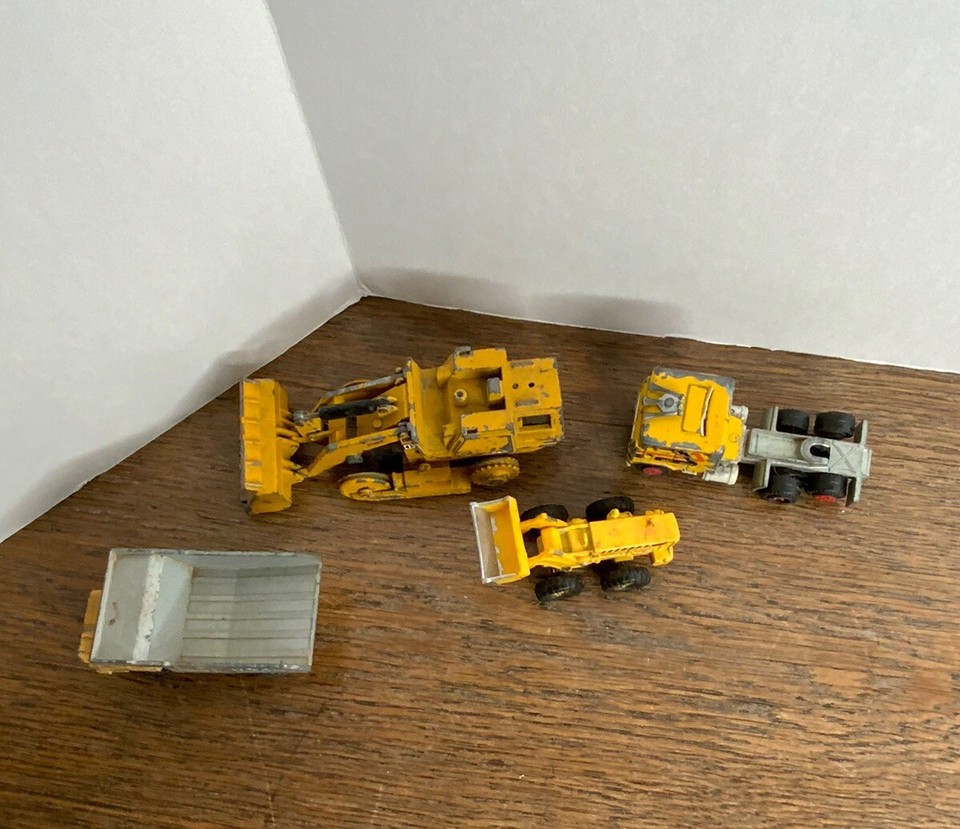 Vintage NZG Die-Cast Tractor Majorette Semi Benne Carriere & Maisto ...