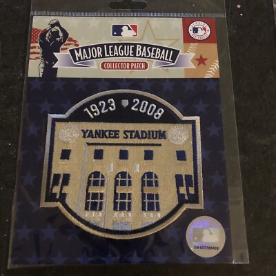 Yankee Stadium Final Year Collector Patch 1923-2008 NY Yankees 4" New ...