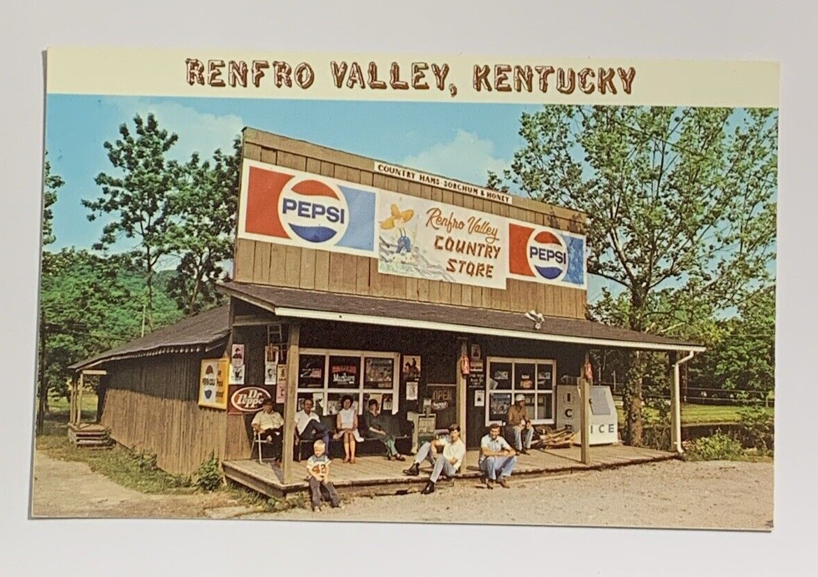 Renfro Valley Country Music Store Kentucky Postcard | eBay
