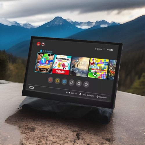 Portable Monitor 11.6 Inch LCD Display HDMI USB-C Gaming Travel PC ...