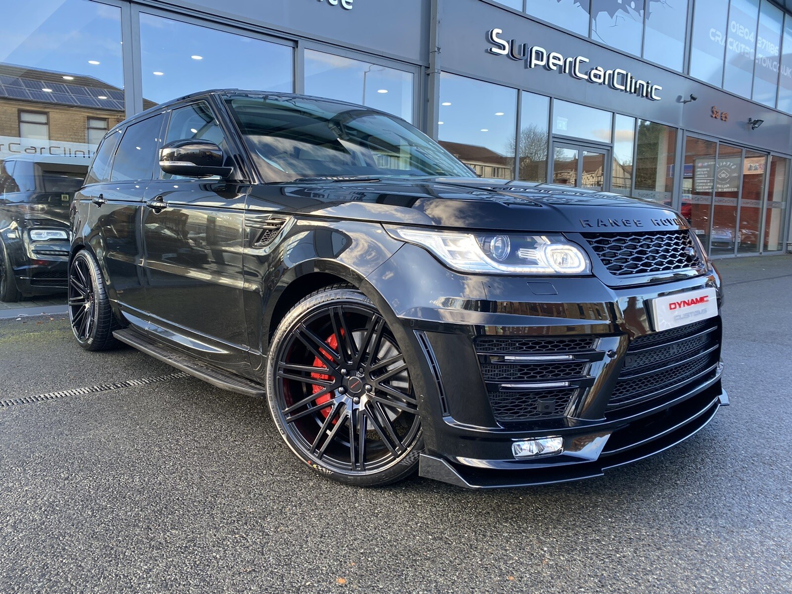 RANGE ROVER SPORT PAINTED AND FITTED L494 2013-2018 DYNAMIC BODY KIT ...