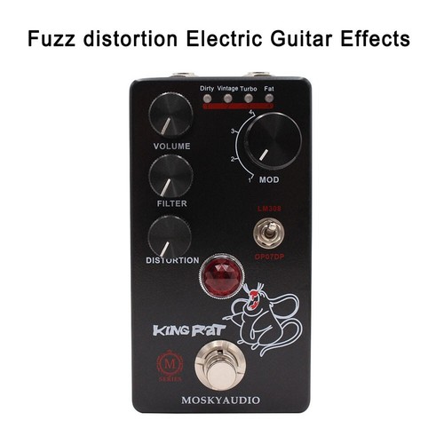 Pro Co Rat Circuit Based Fuzz Distortion Guitar Effects Pedal Mosky ...