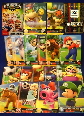 2017 Nintendo Mario Sports Superstars Amiibo Trading Card (36 ...
