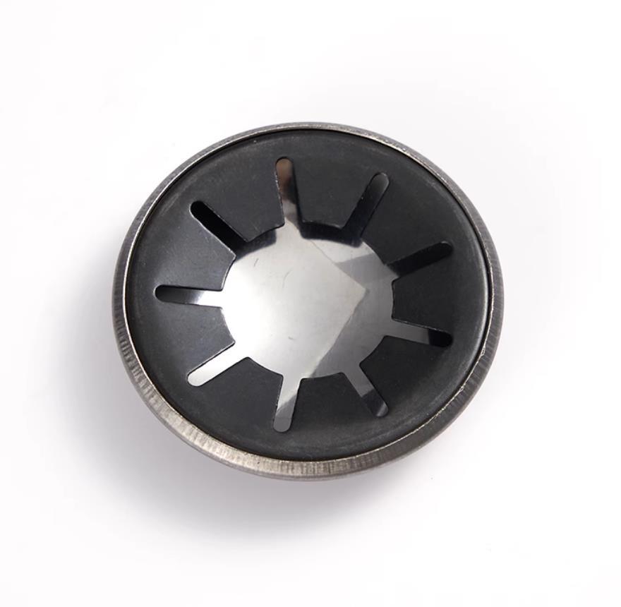 Fit Ø6mm Shaft CAPPED STARLOCK WASHERS CARBON SPRUNG STEEL PUSH ON ...