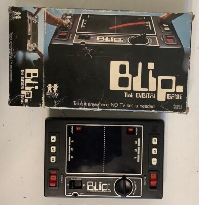 BLIP Vintage 1970's Handheld Game w/ box Does NOT work | eBay