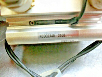 SMC NCDQ2A40-25DZ 40 mm Bore, 25 mm Stroke w/ Balluff BMF00A4 ...