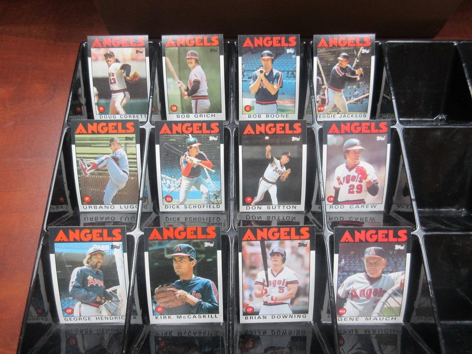 1986 Topps Angels 31 Card Team Set | eBay