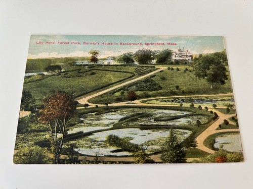 Lily Pond Forest Park Barney's House Springfield Massachusetts MA ...