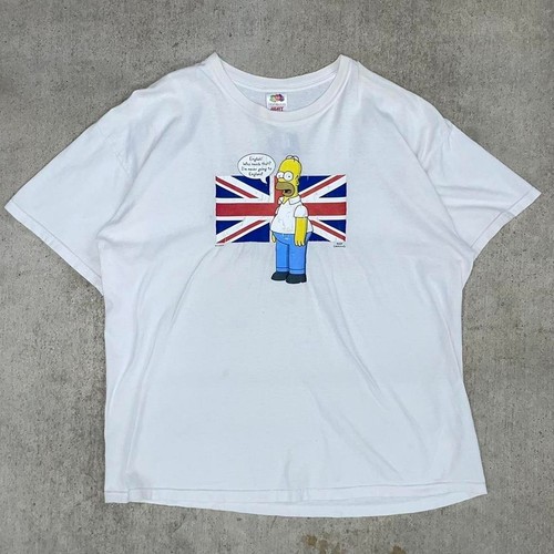 Vintage simpsons promo homer simpson t-shirt | eBay