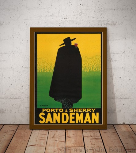 Affiche-Poster alcool Porto et Sherry Sandeman | eBay